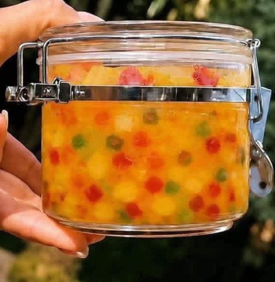 Colorful Homemade Fruit Jelly Drink – Recipes Town